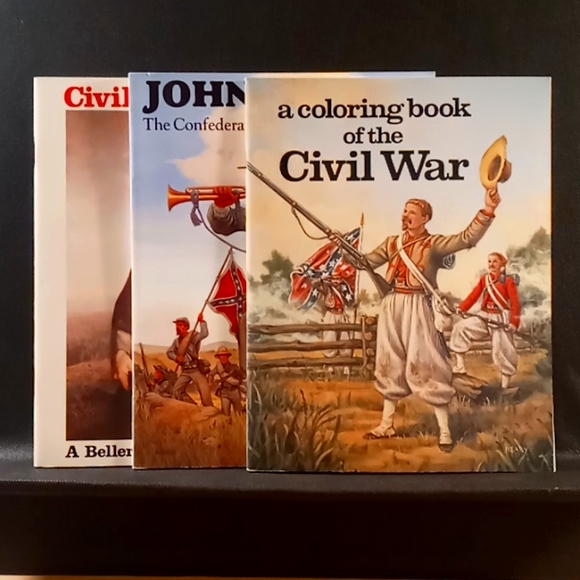 Bellerophon | Other | Vintage Civil War Coloring Books Set Of 3 By ...